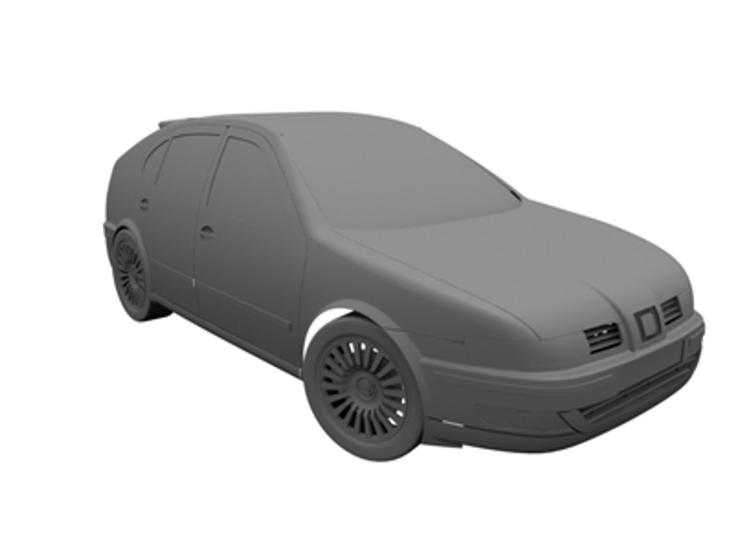 Modelled Alias Iges 3d Model