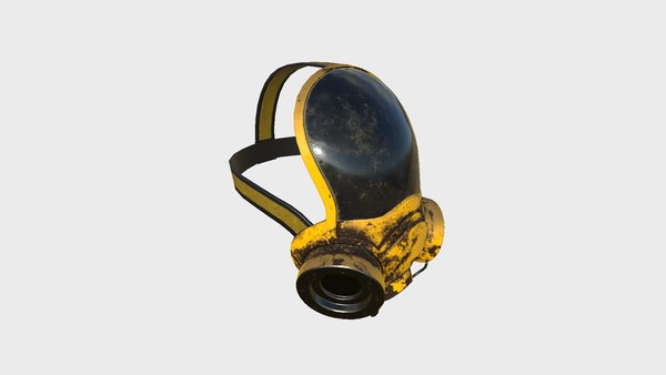 3D 08 Gas Masks A Full Face- Character Design Fashion - TurboSquid 1821824