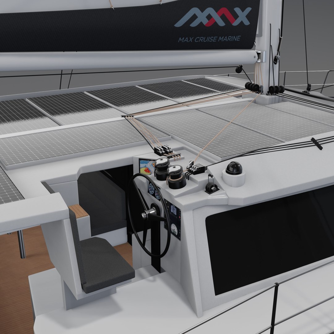 Max Cruise 48 SC 3D Model PBR 3D Model - TurboSquid 2459766