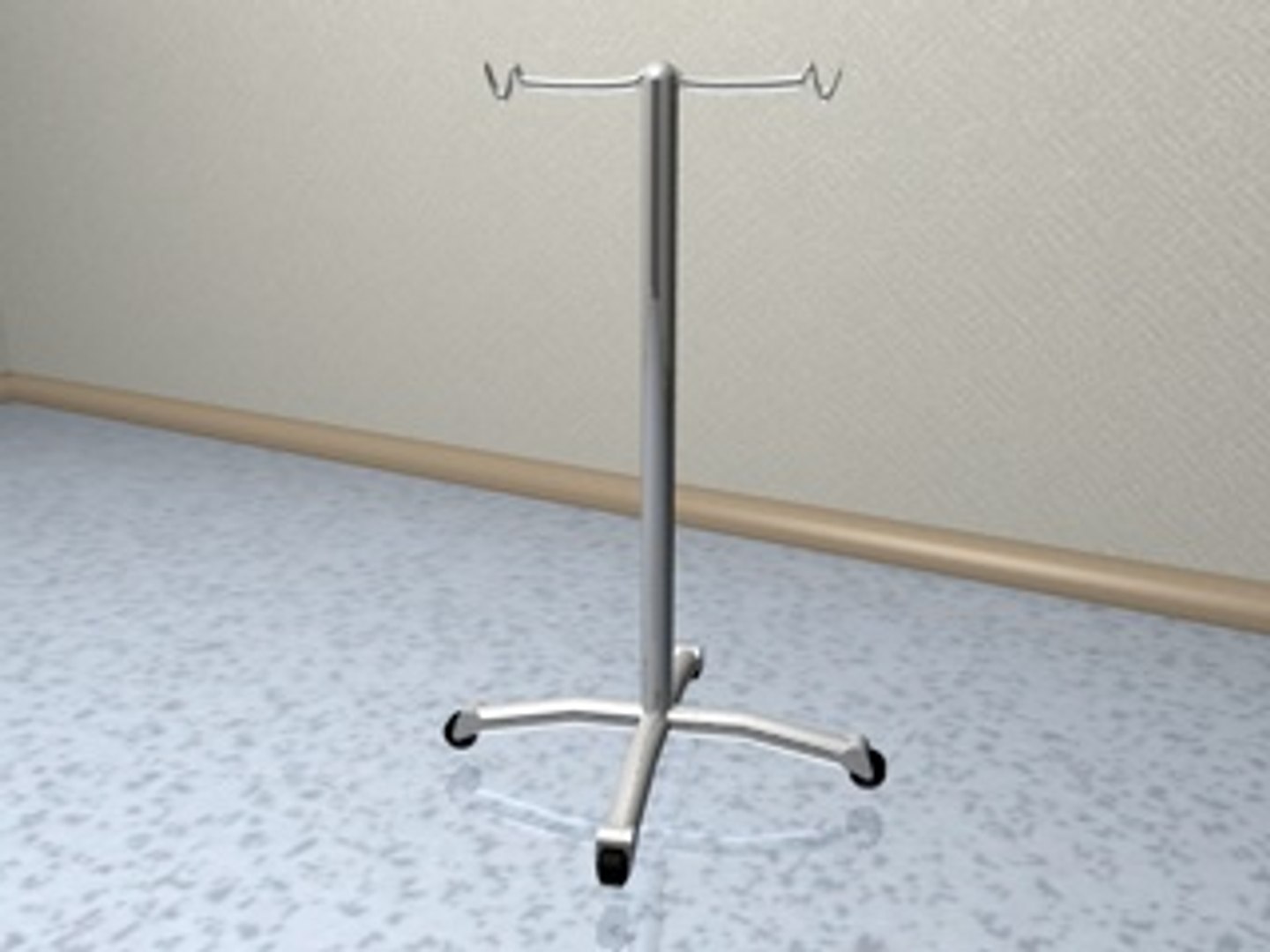 3d Model Iv Stand