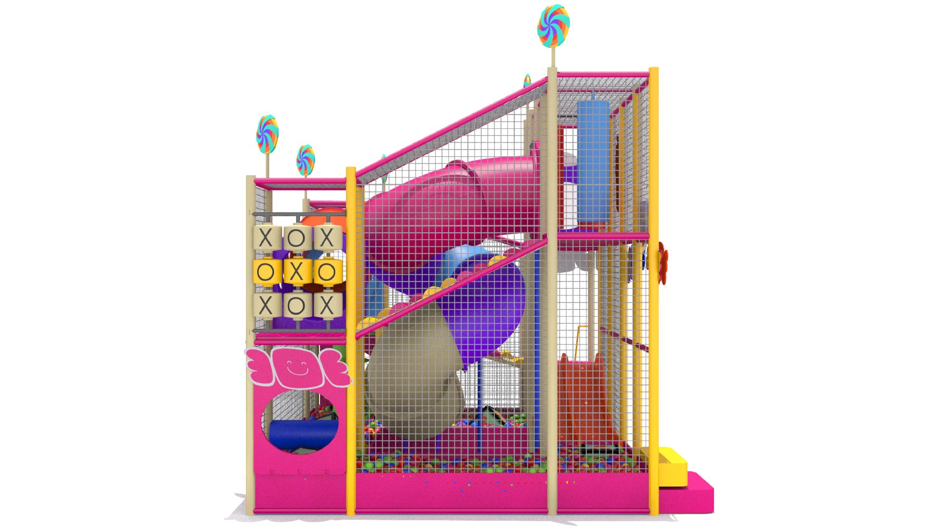 3D Indoor Playground Model - TurboSquid 1761379