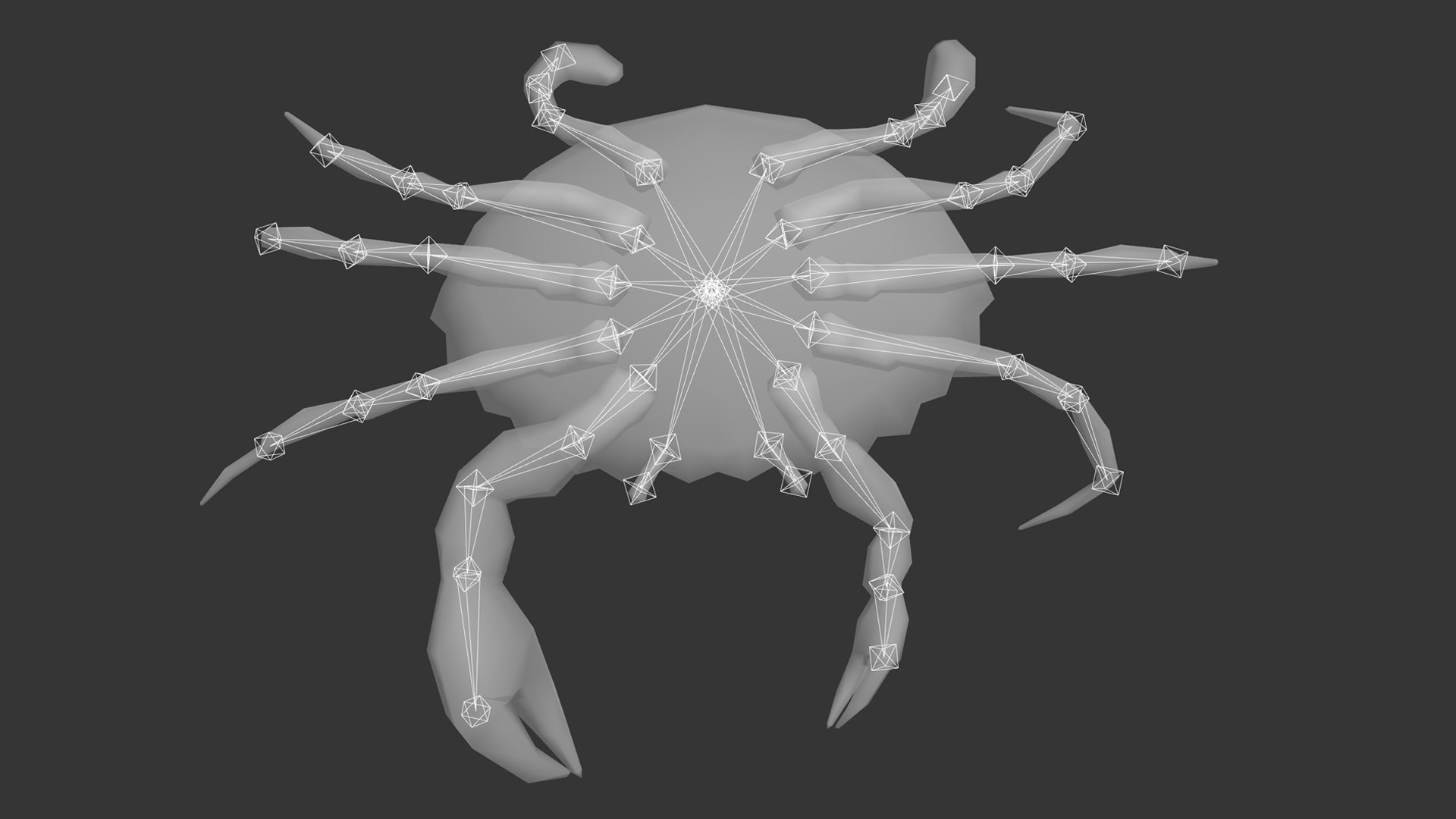 3D Crab - PBR Game Ready - TurboSquid 1892484