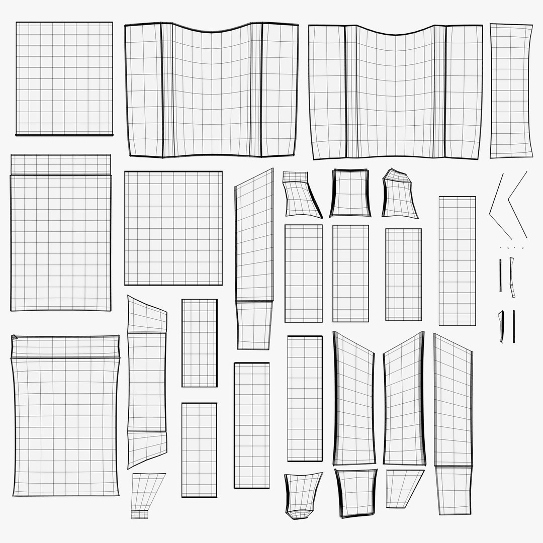 3D Cigarette Packs Model - TurboSquid 1510952