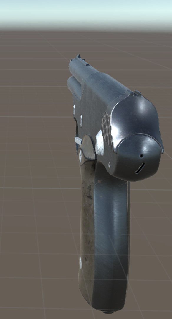 pistol unity 3d 3ds