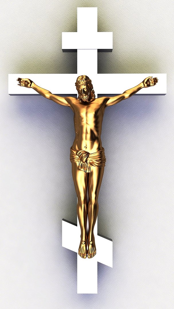 Jesus Cross 3D Model - TurboSquid 1655105