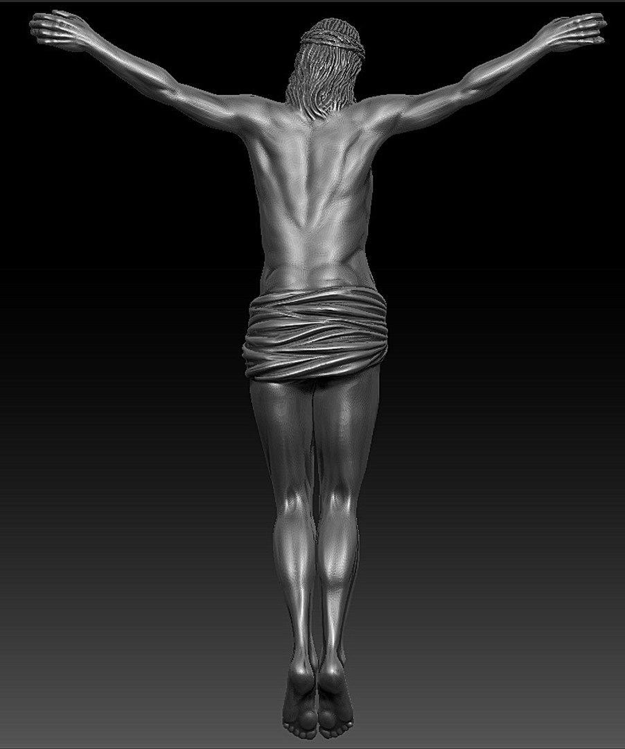 Jesus Cross 3D Model - TurboSquid 1655105