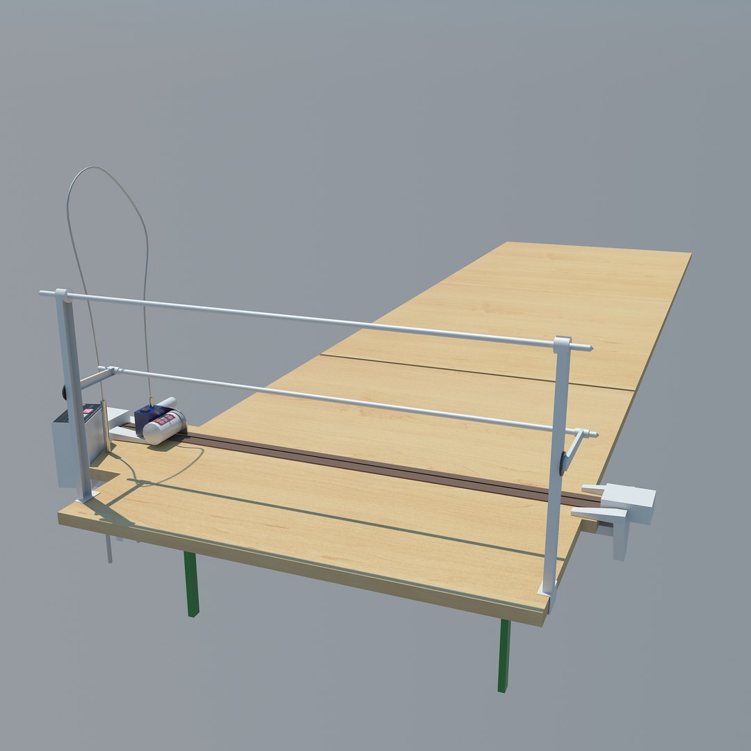 Industrial Table Cutting Fabrics 3D Model - TurboSquid 1316537