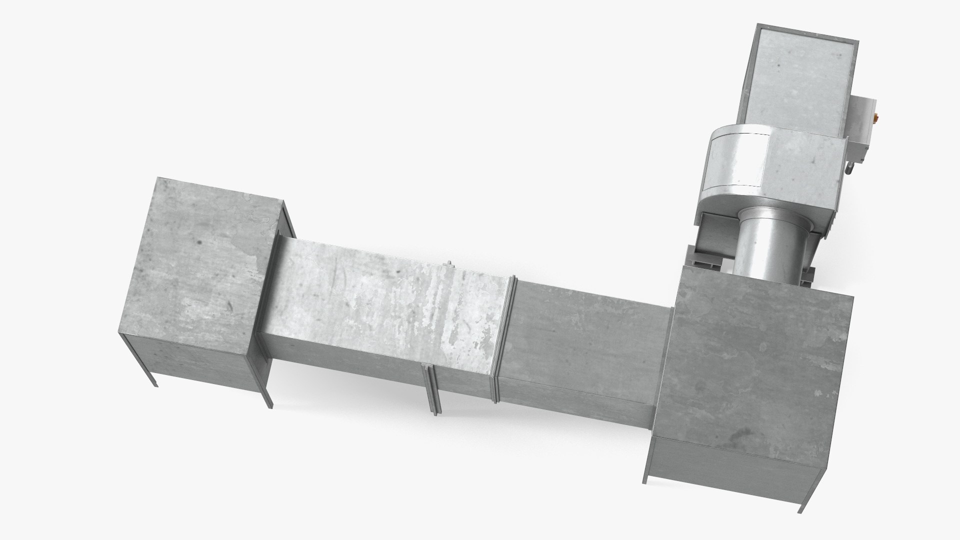 3D HVAC Duct System - TurboSquid 2329854