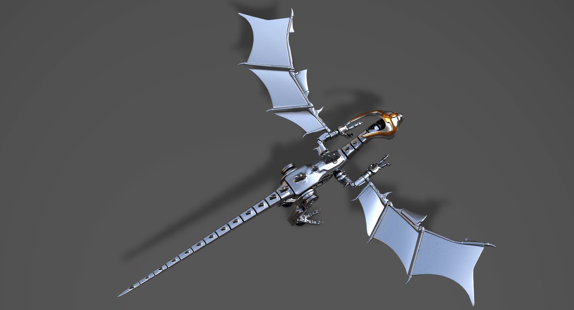 Robot dragon model - TurboSquid 1280056