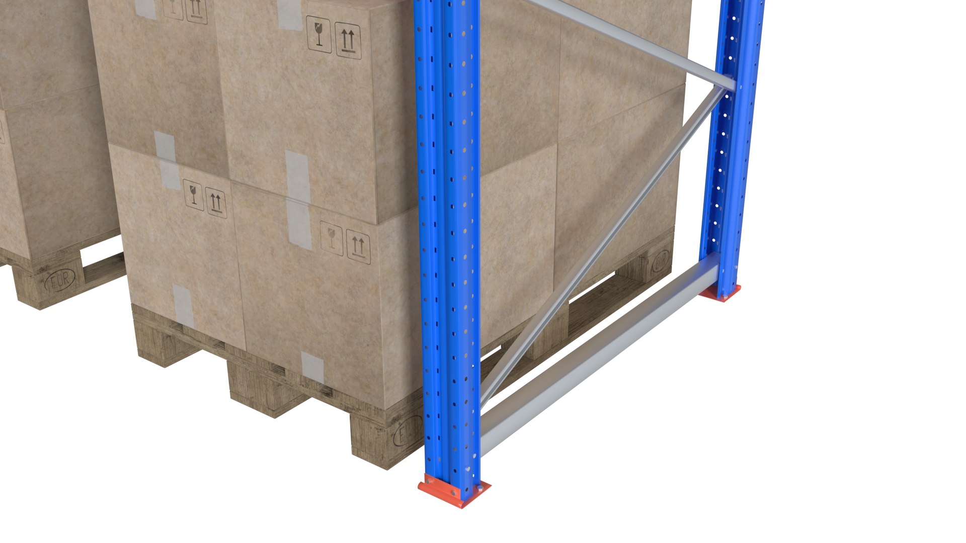 3D Storage Rack Model - TurboSquid 1540434