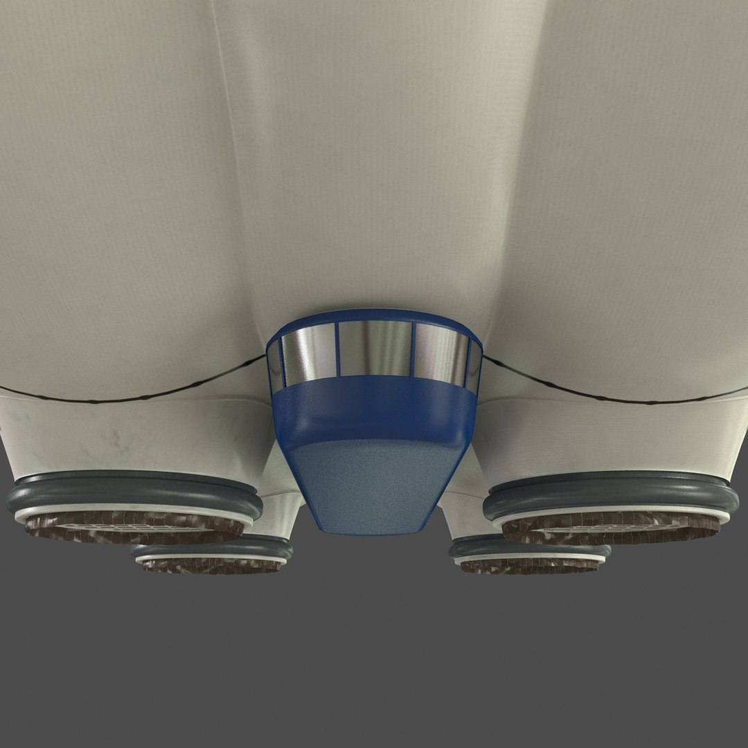 3d model aerostatic hybrid airship lockheed martin