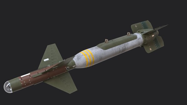 gbu-24 paveway iii bomb 3d model