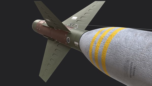 gbu-24 paveway iii bomb 3d model