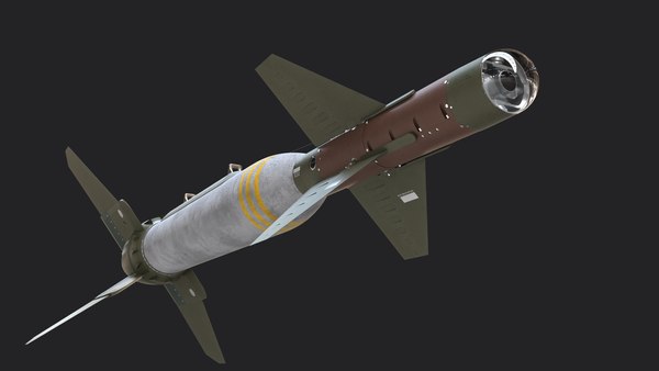gbu-24 paveway iii bomb 3d model