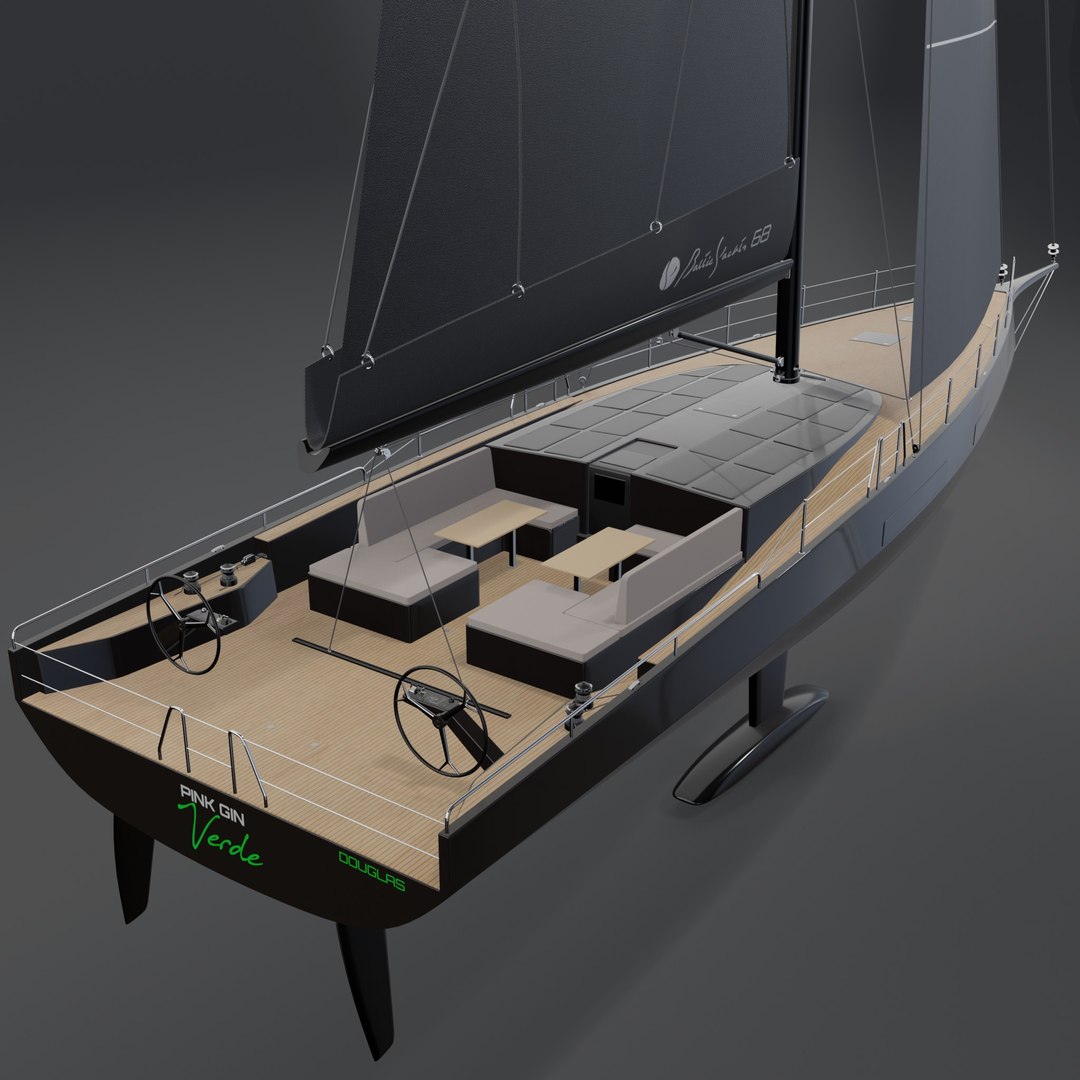 3D BALTIC 68 CAFE RACER 3D Yacht Model Model - TurboSquid 2298521