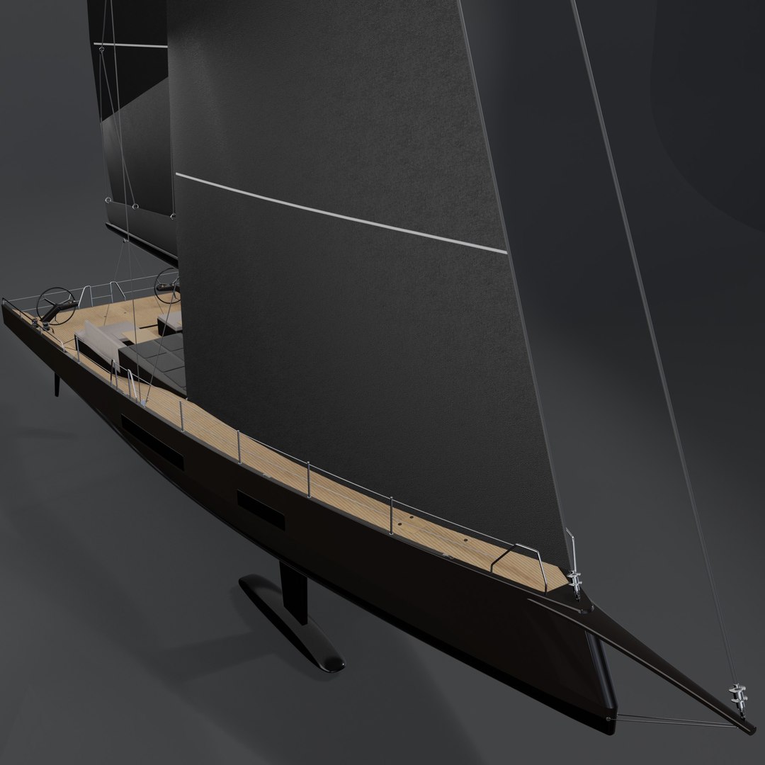 3D BALTIC 68 CAFE RACER 3D Yacht Model Model - TurboSquid 2298521