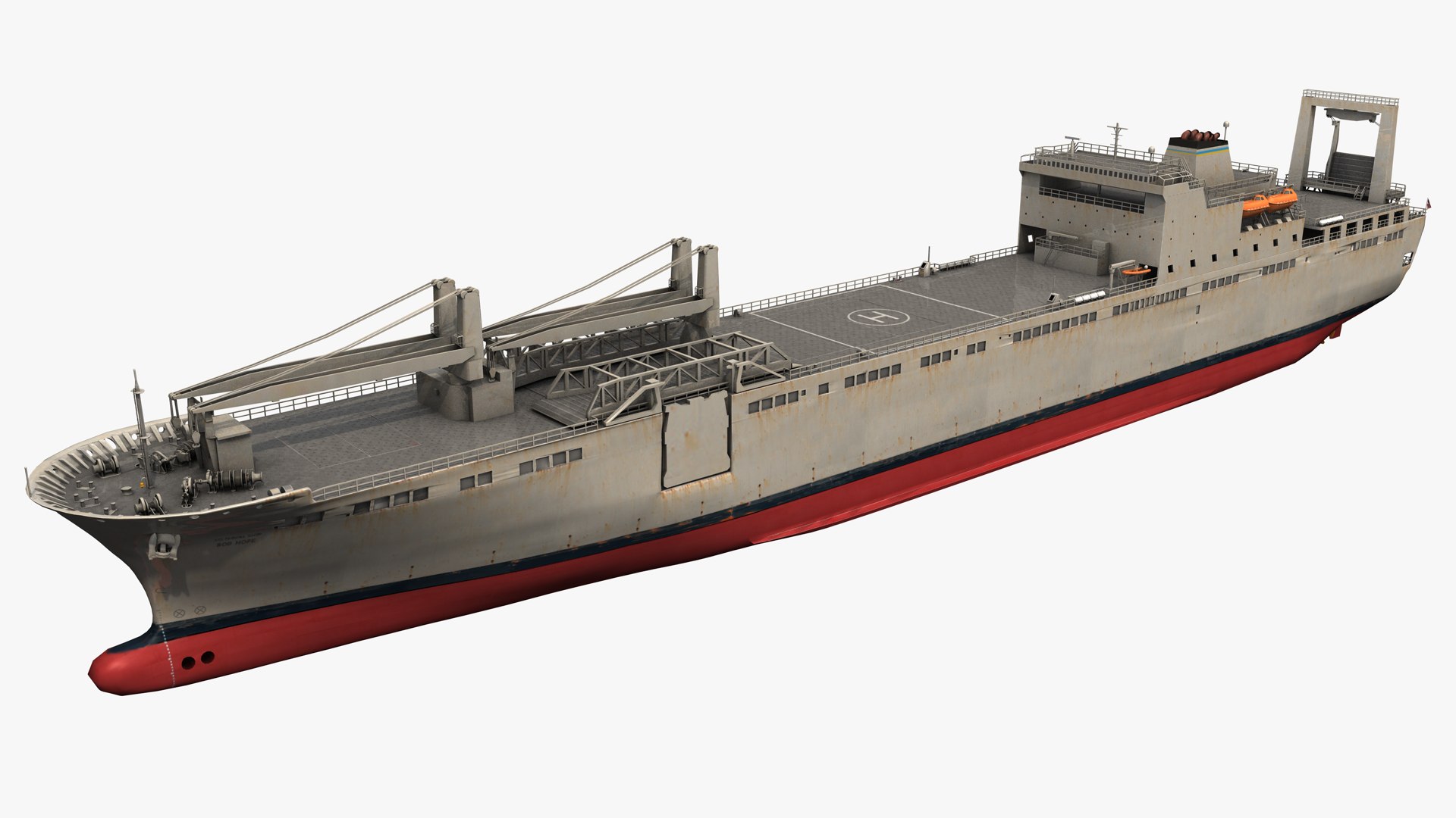 United States Navy Ship 3ds