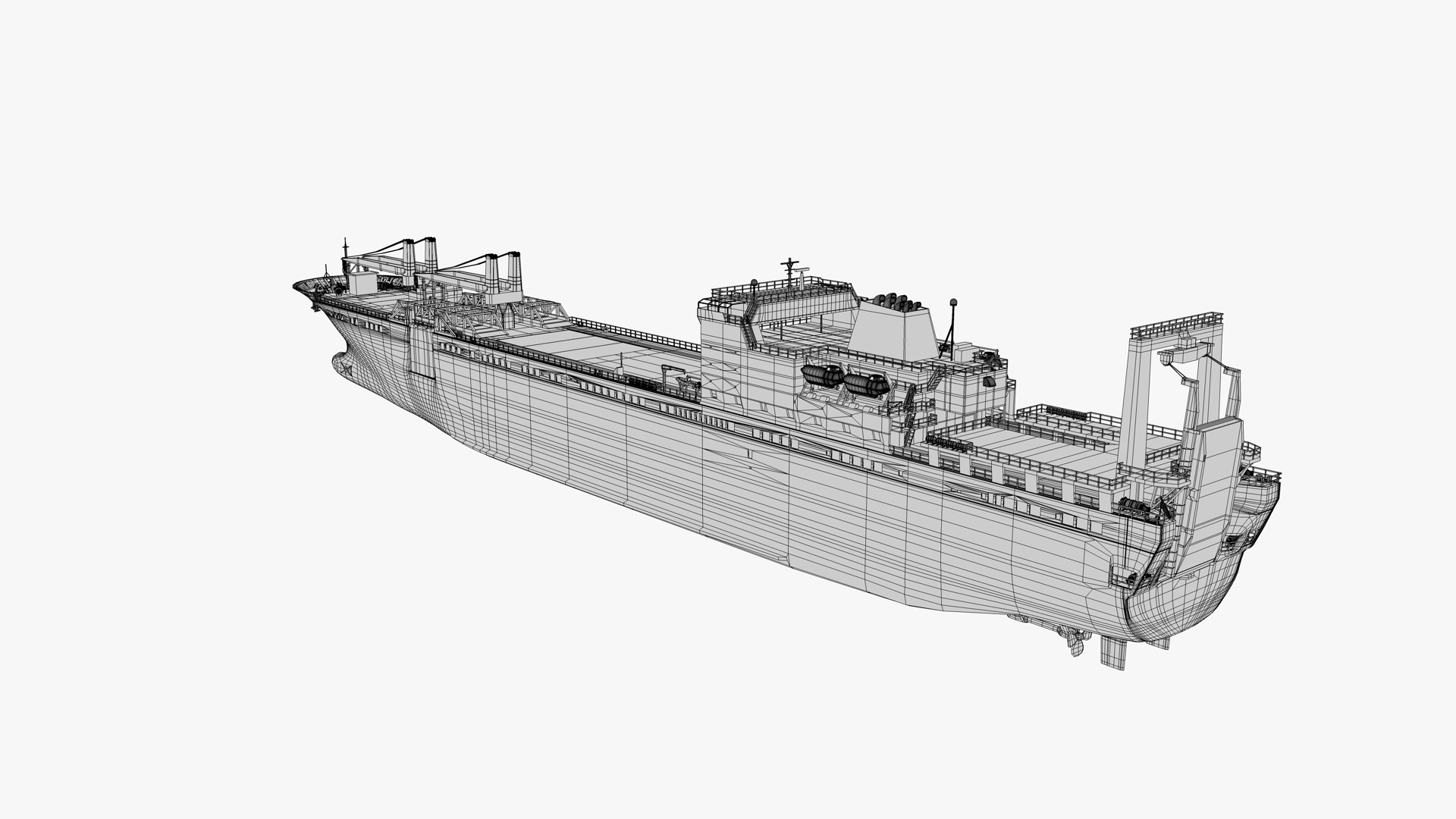 United States Navy Ship 3ds