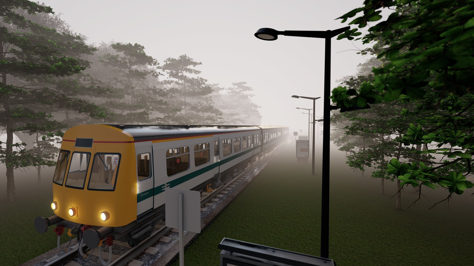 British Rail Class 101 Diesel Multiple Unit 3D - TurboSquid 2323326