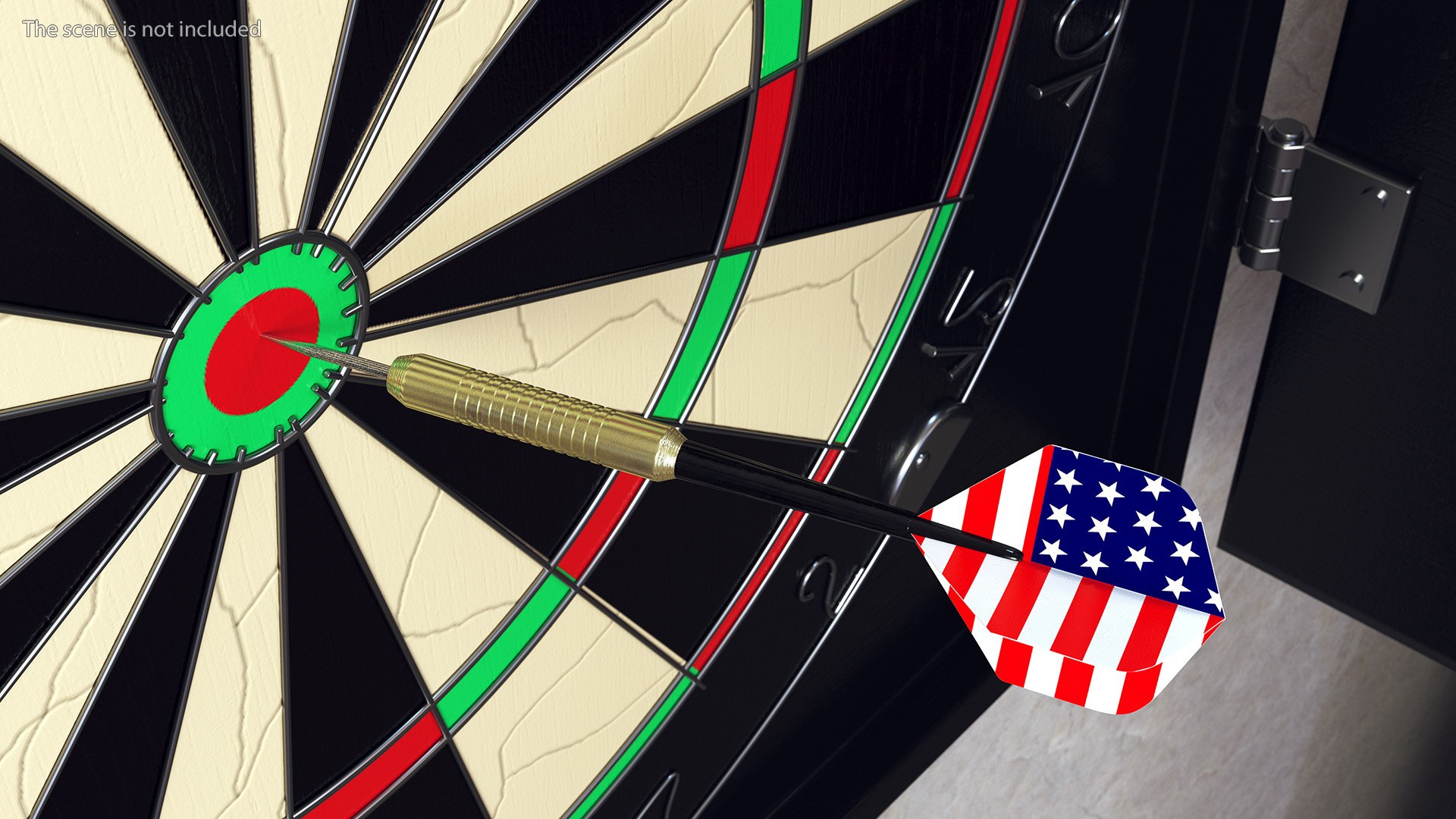 American Flag Themed Dart 3D Model - TurboSquid 2214665