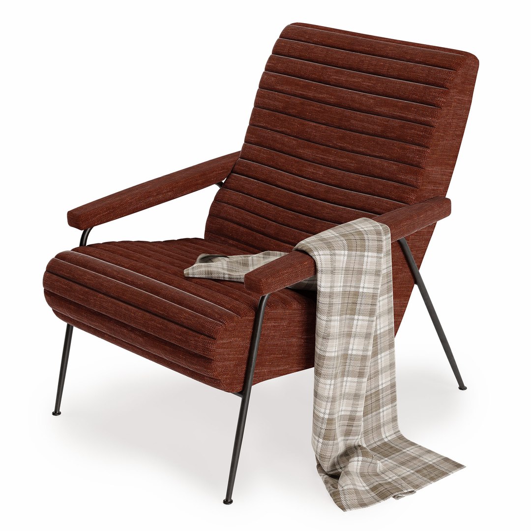 Kensington Armchair 3D Model - TurboSquid 2016595