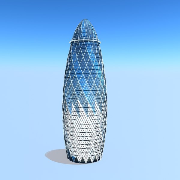 3ds max gherkin building