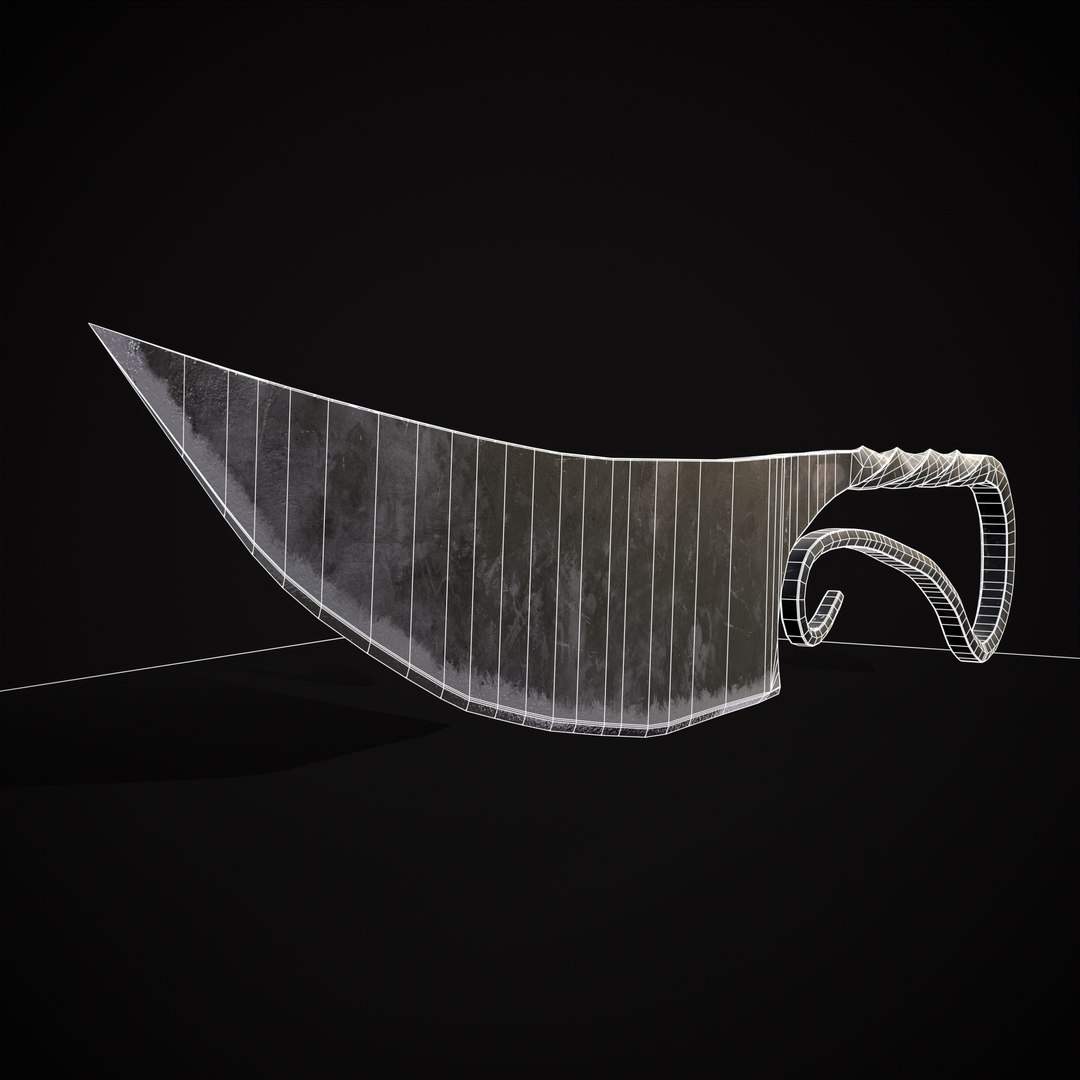 Medieval Iron Twisted Dagger 3D - TurboSquid 2010599