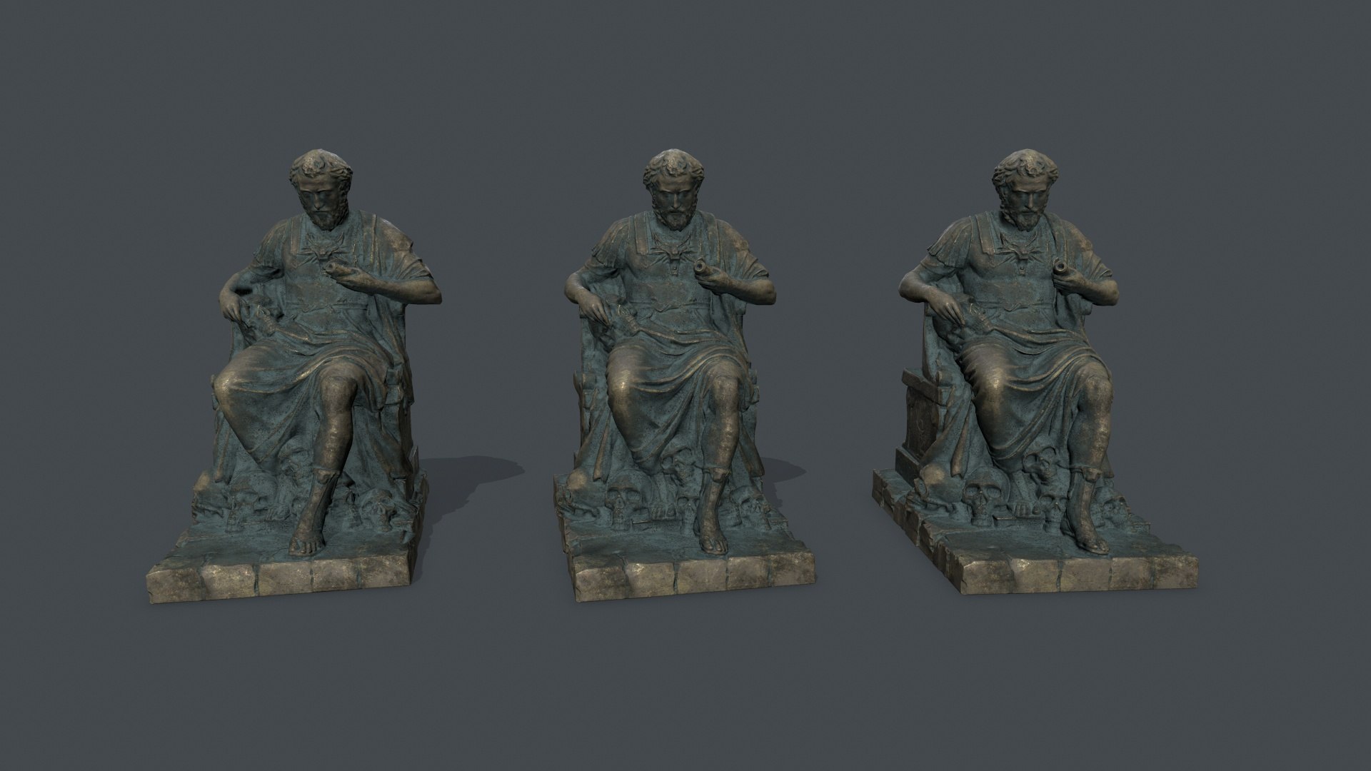 3D Model Man Statue - TurboSquid 2119984