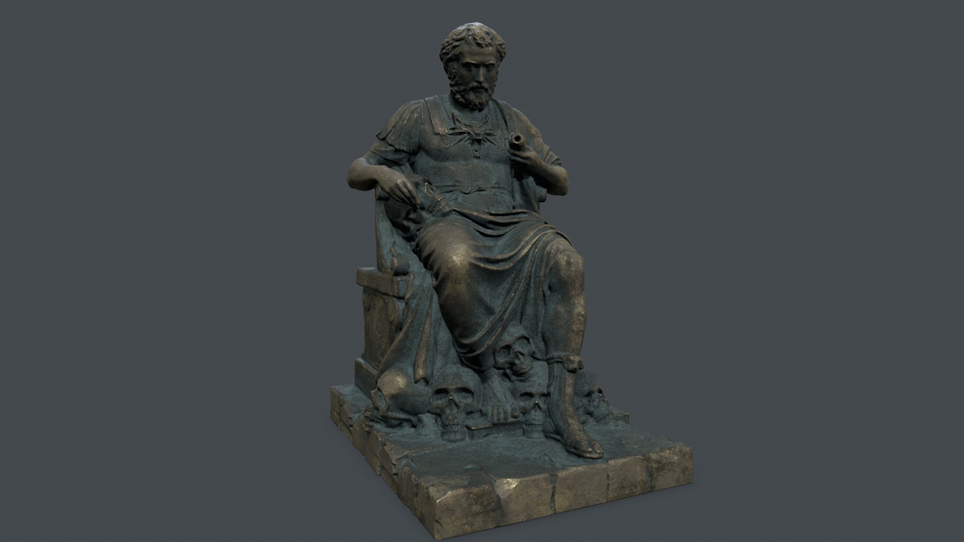 3D Model Man Statue - TurboSquid 2119984