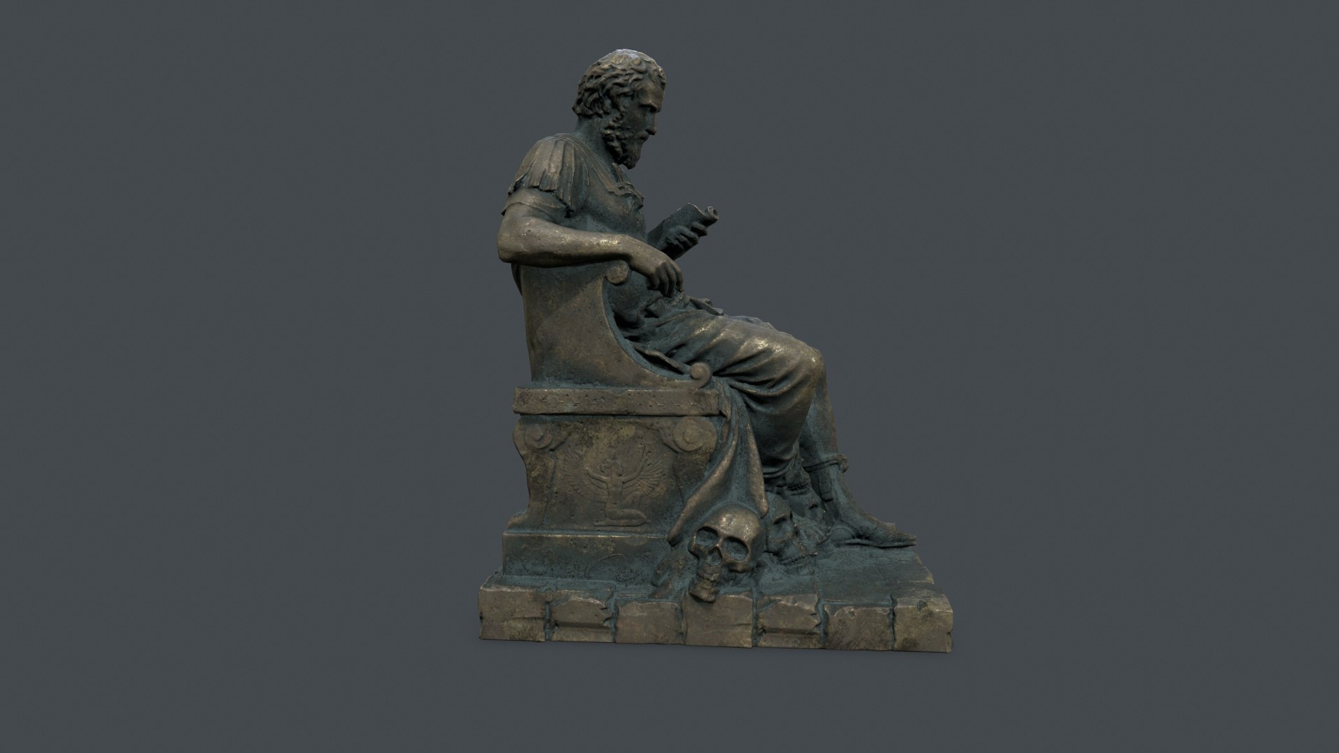 3D Model Man Statue - TurboSquid 2119984