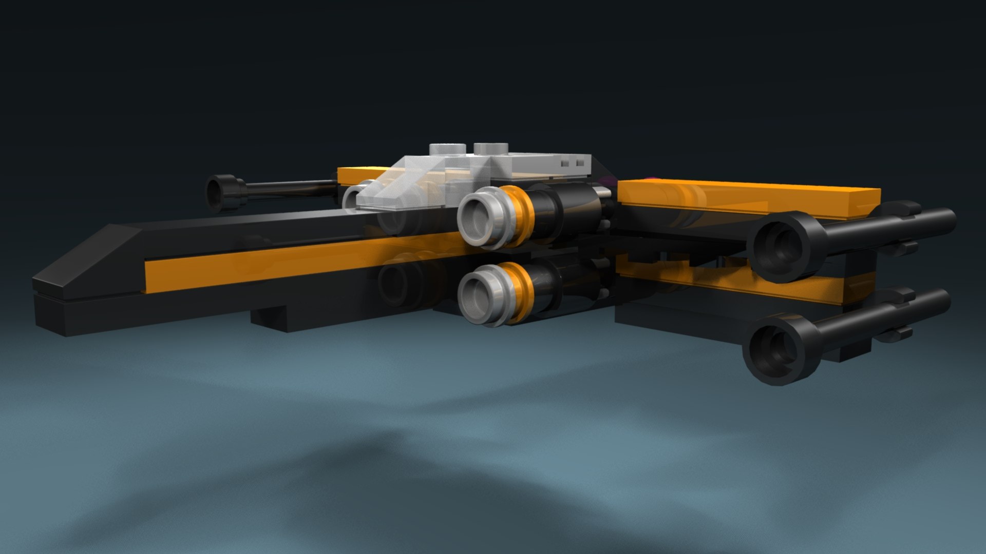 3D Lego Poe Dameron Model - TurboSquid 1687297