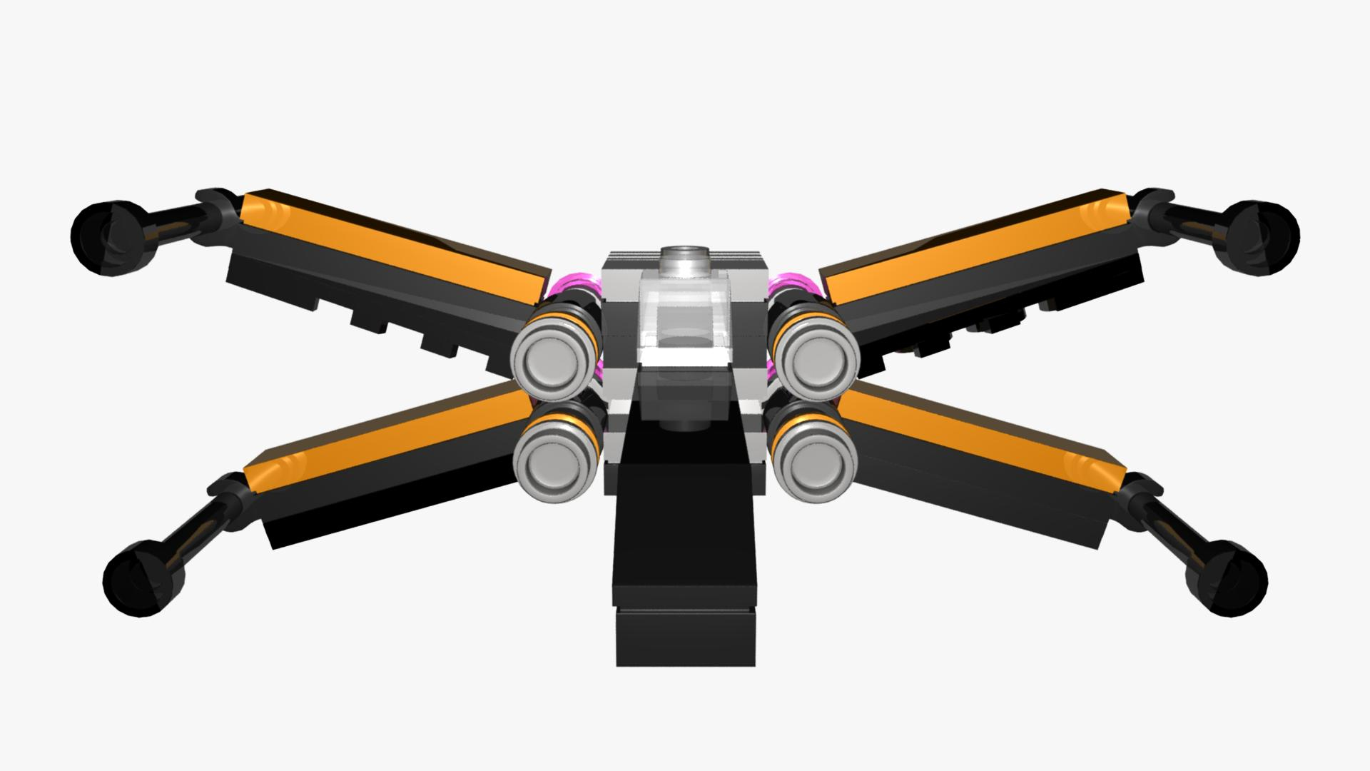 3D Lego Poe Dameron Model - TurboSquid 1687297