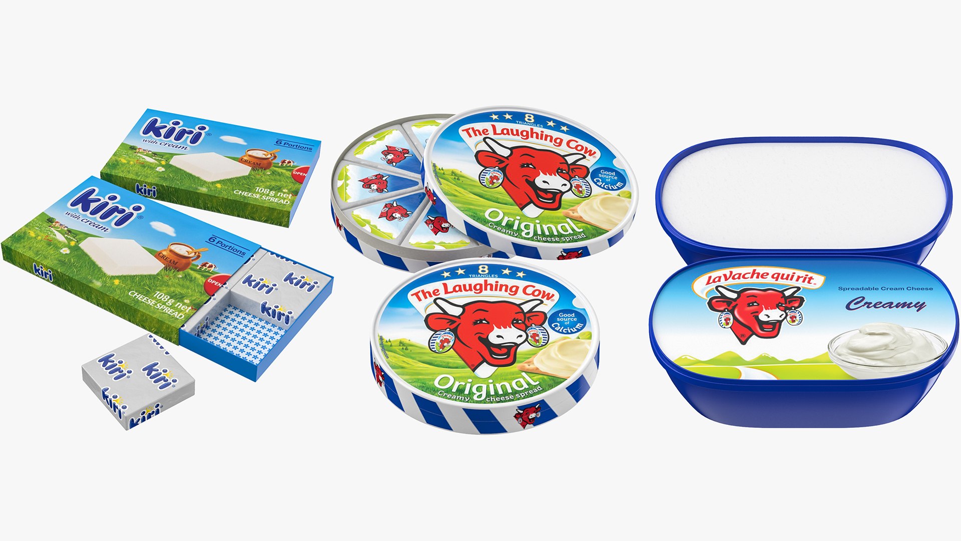 Cheese Triangles Spreadable 3D - TurboSquid 1661092