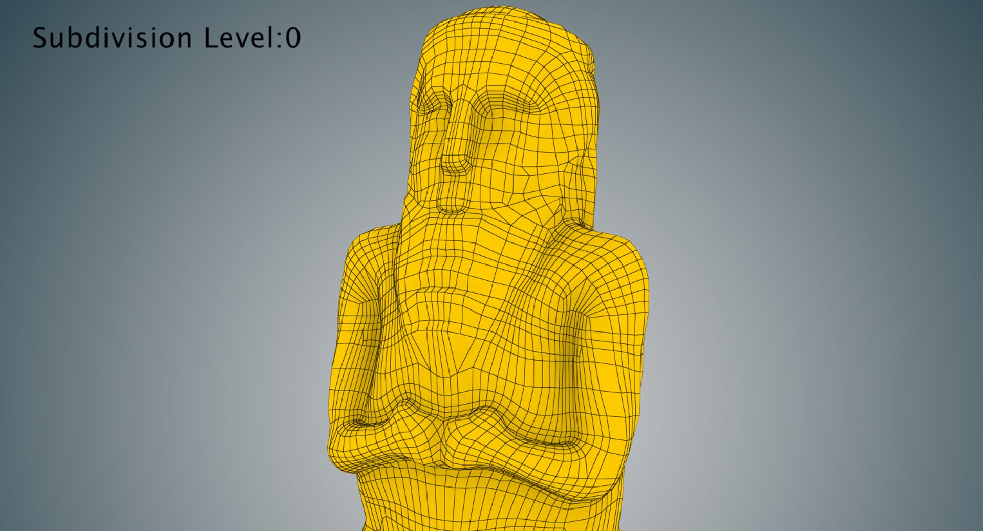 3D Idol God Statuette - TurboSquid 1504789