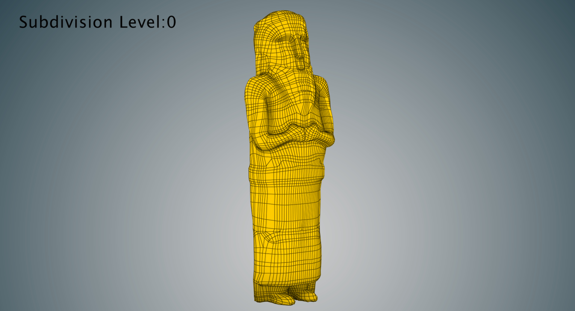 3D Idol God Statuette - TurboSquid 1504789