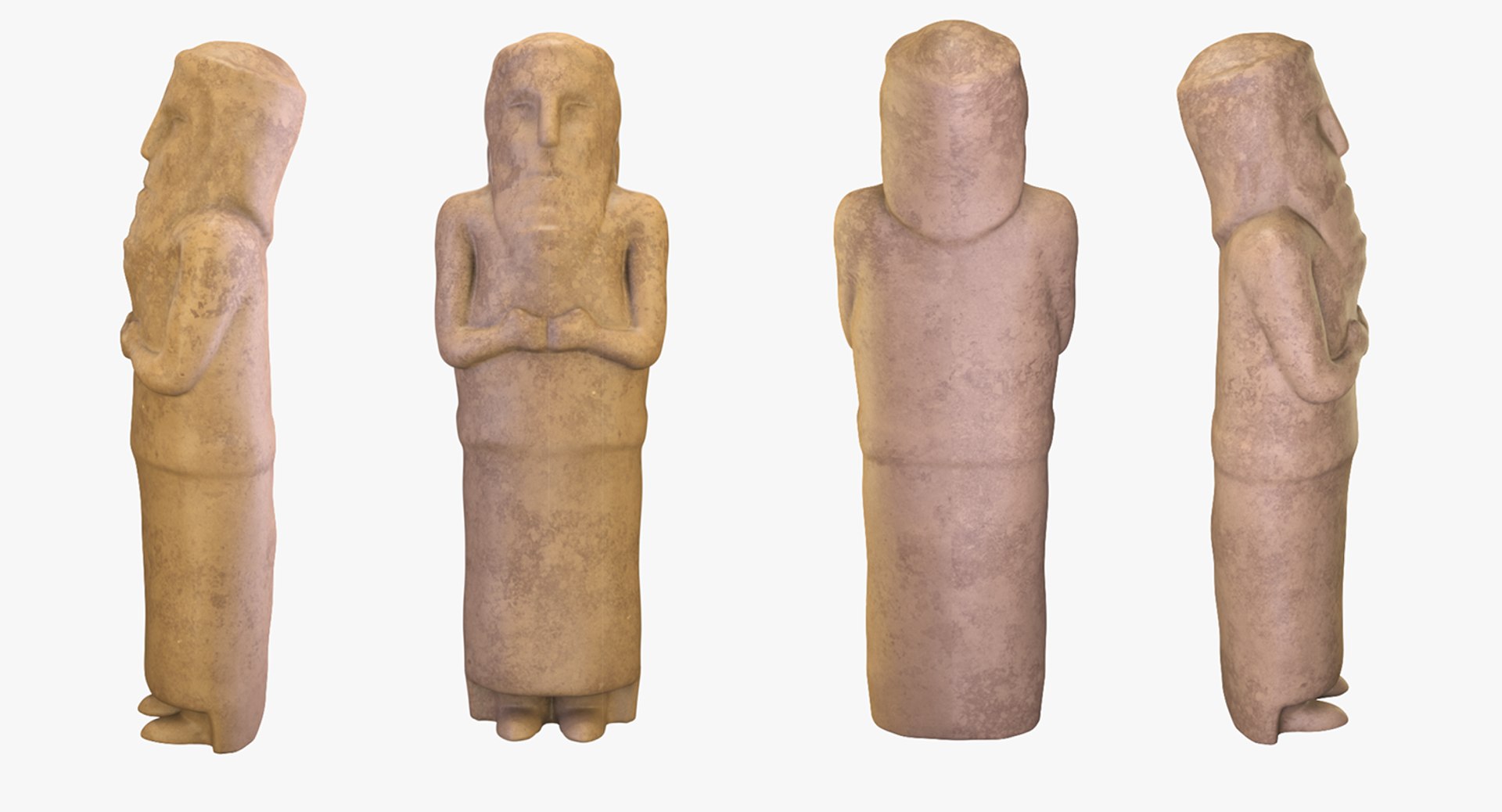 3D Idol God Statuette - TurboSquid 1504789