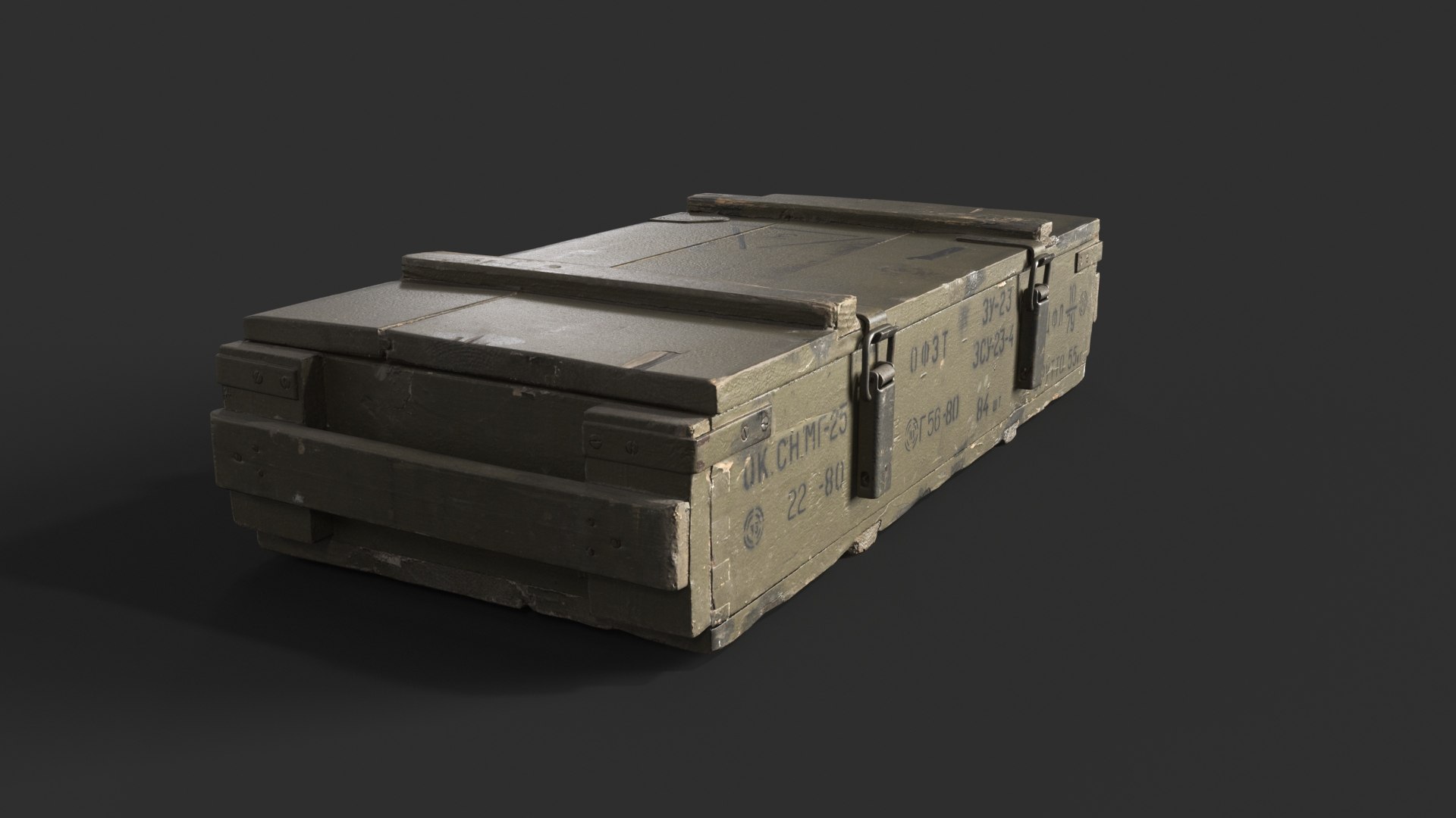 3D Model Ammo Box - TurboSquid 2249410