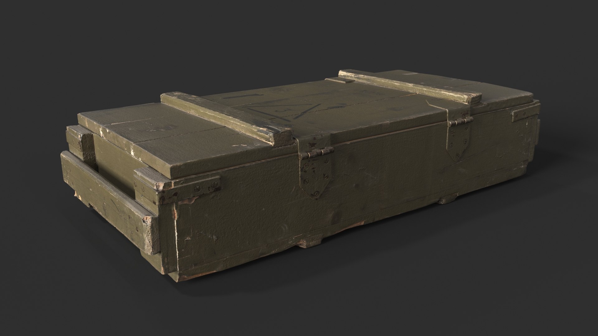 3D Model Ammo Box - TurboSquid 2249410