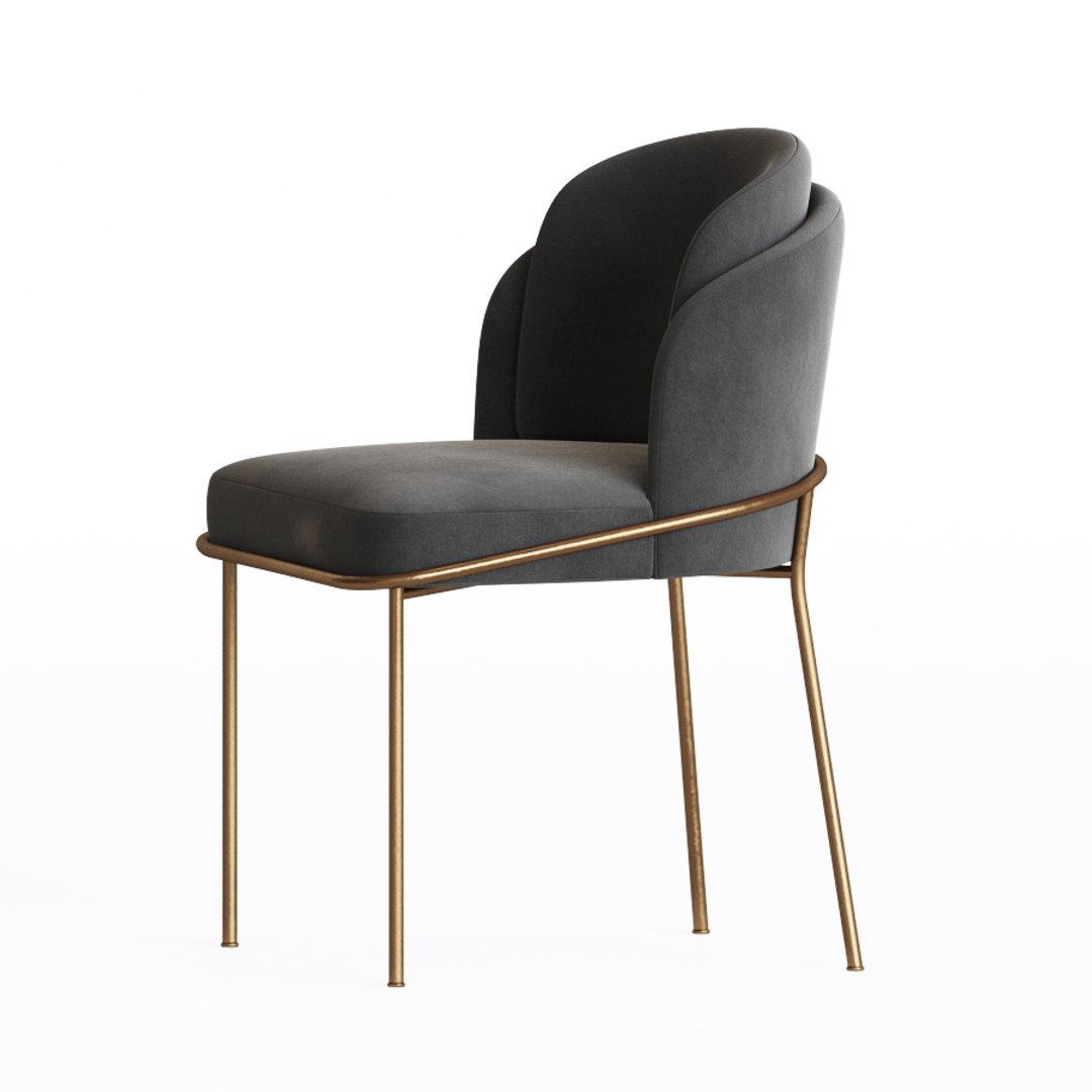 3D Angelo Dining Chair Rove Model - TurboSquid 1568415