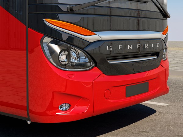 3D generic tourist bus - TurboSquid 1405019