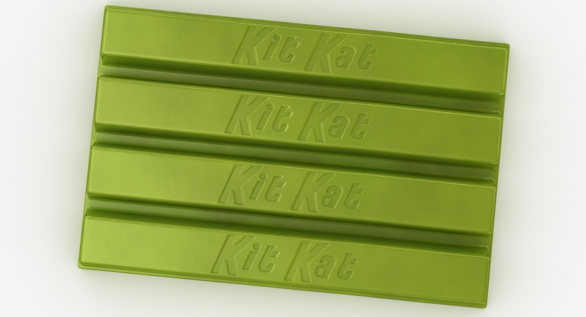 Realistic Kit Kat Orange 3d Model