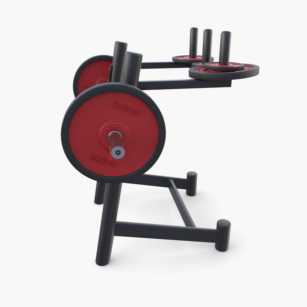 3D Curl Rack - TurboSquid 2009075