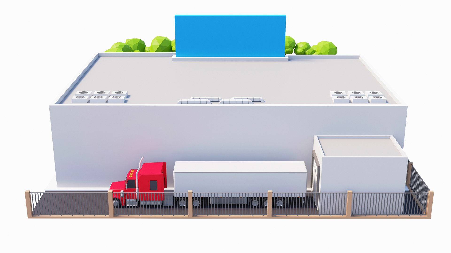 Cartoon Mall 3D - TurboSquid 1872553