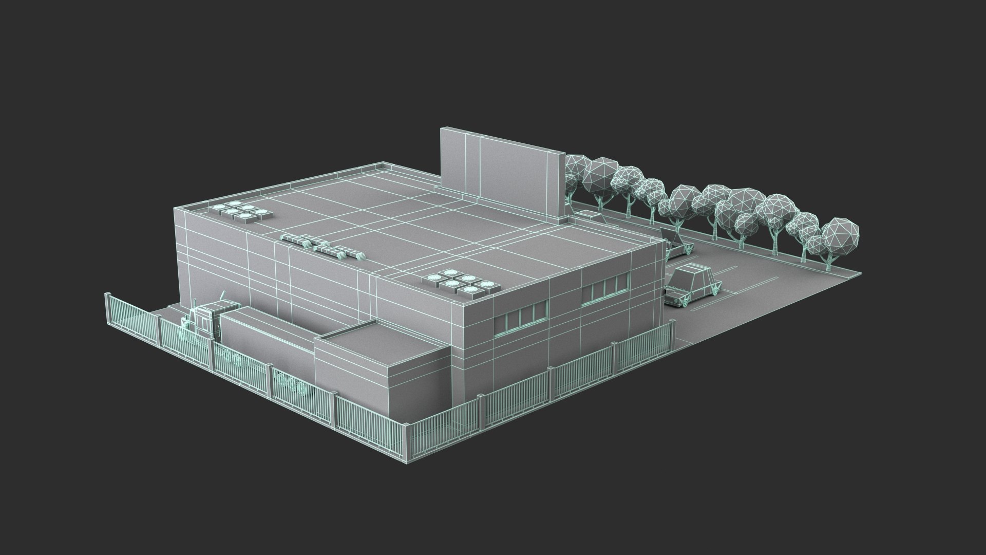 Cartoon Mall 3D - TurboSquid 1872553