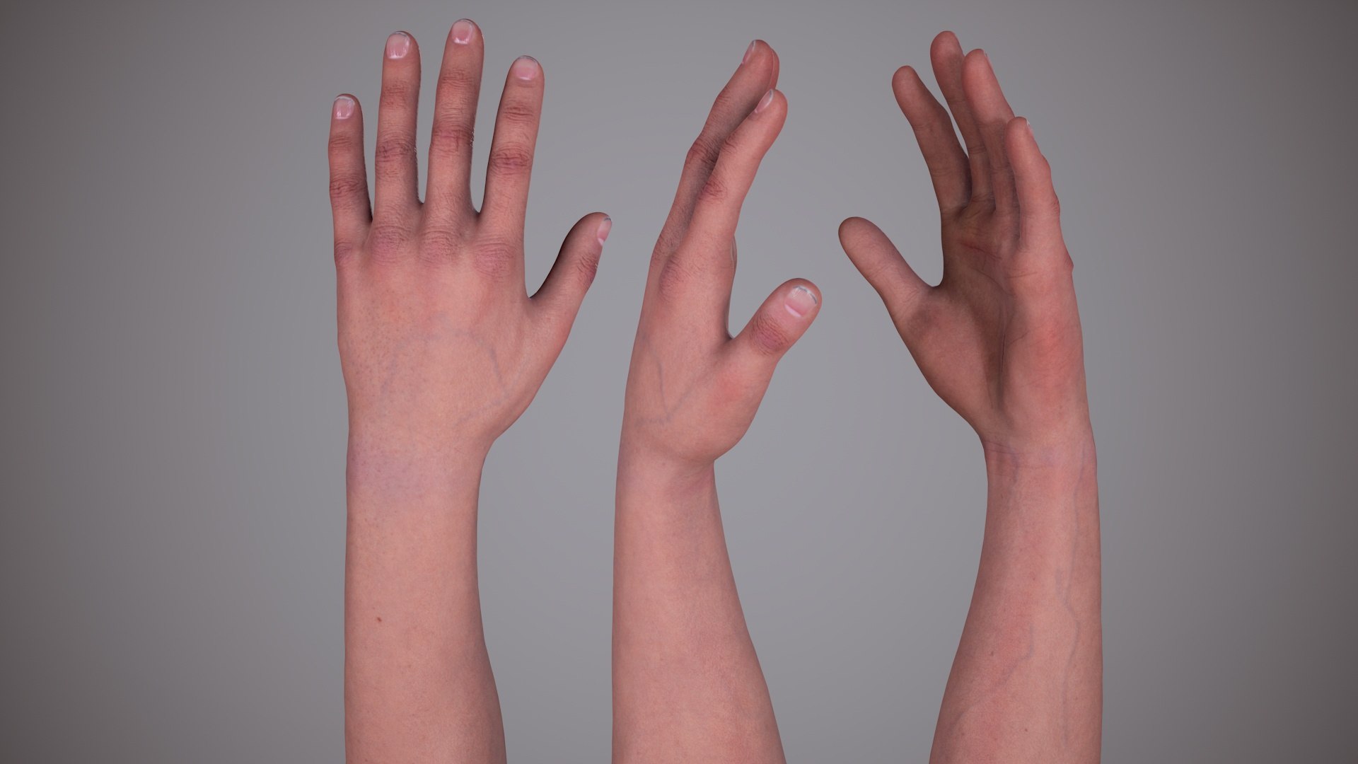 3D FPS Arms 01 - TurboSquid 2115288