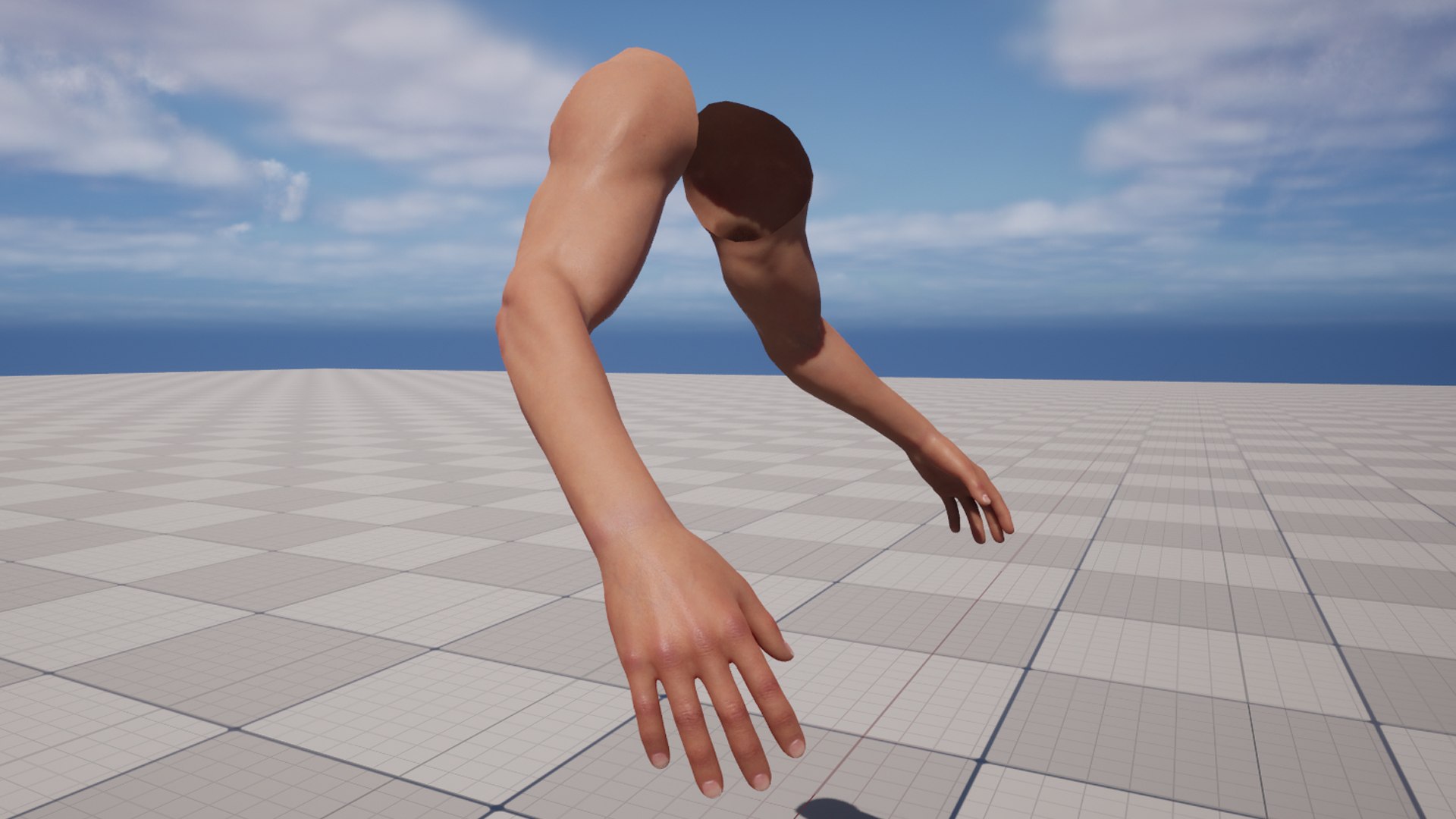 3D FPS Arms 01 - TurboSquid 2115288