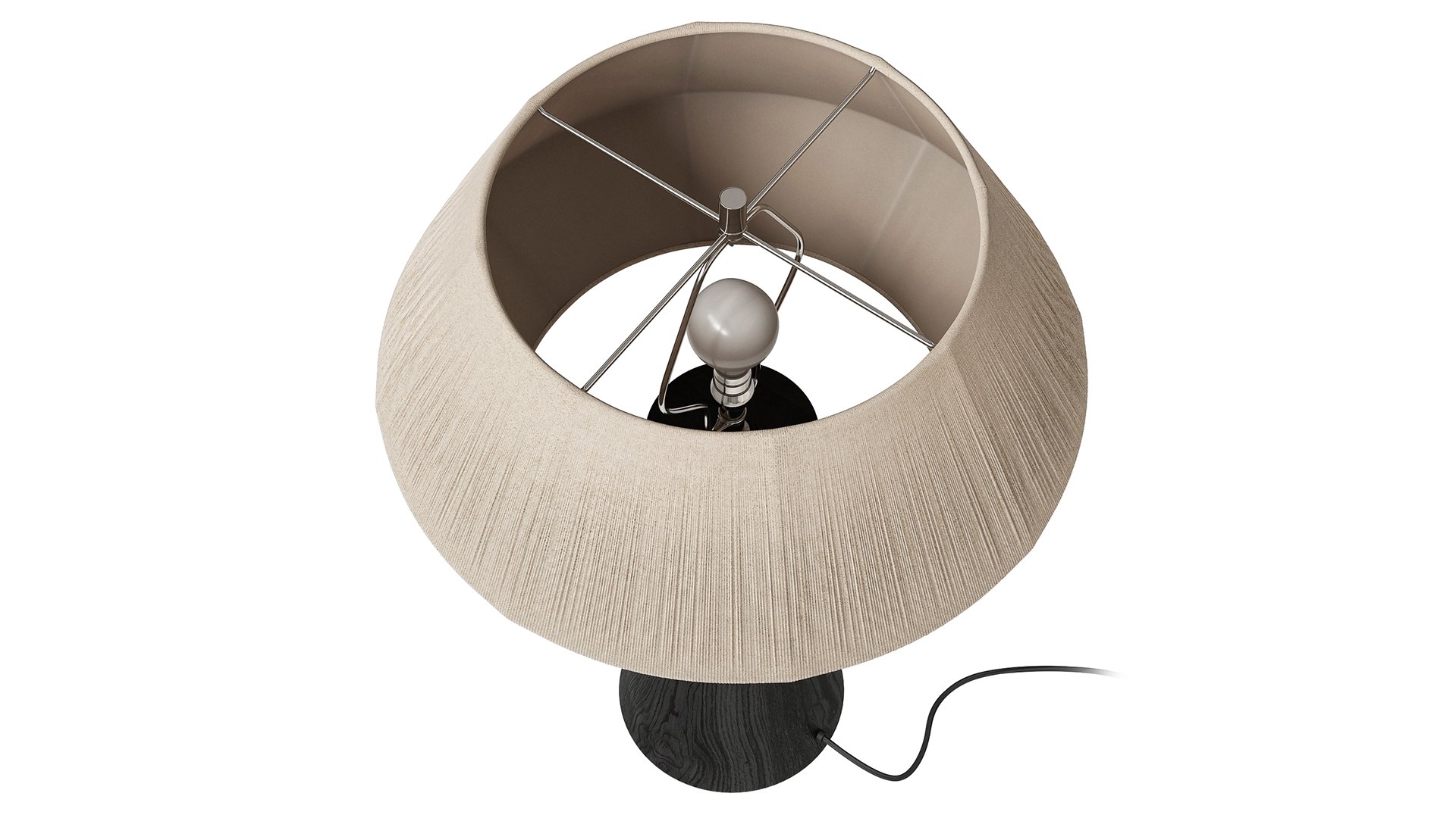 Totora Table Lamp By CB2 Model - TurboSquid 2271162