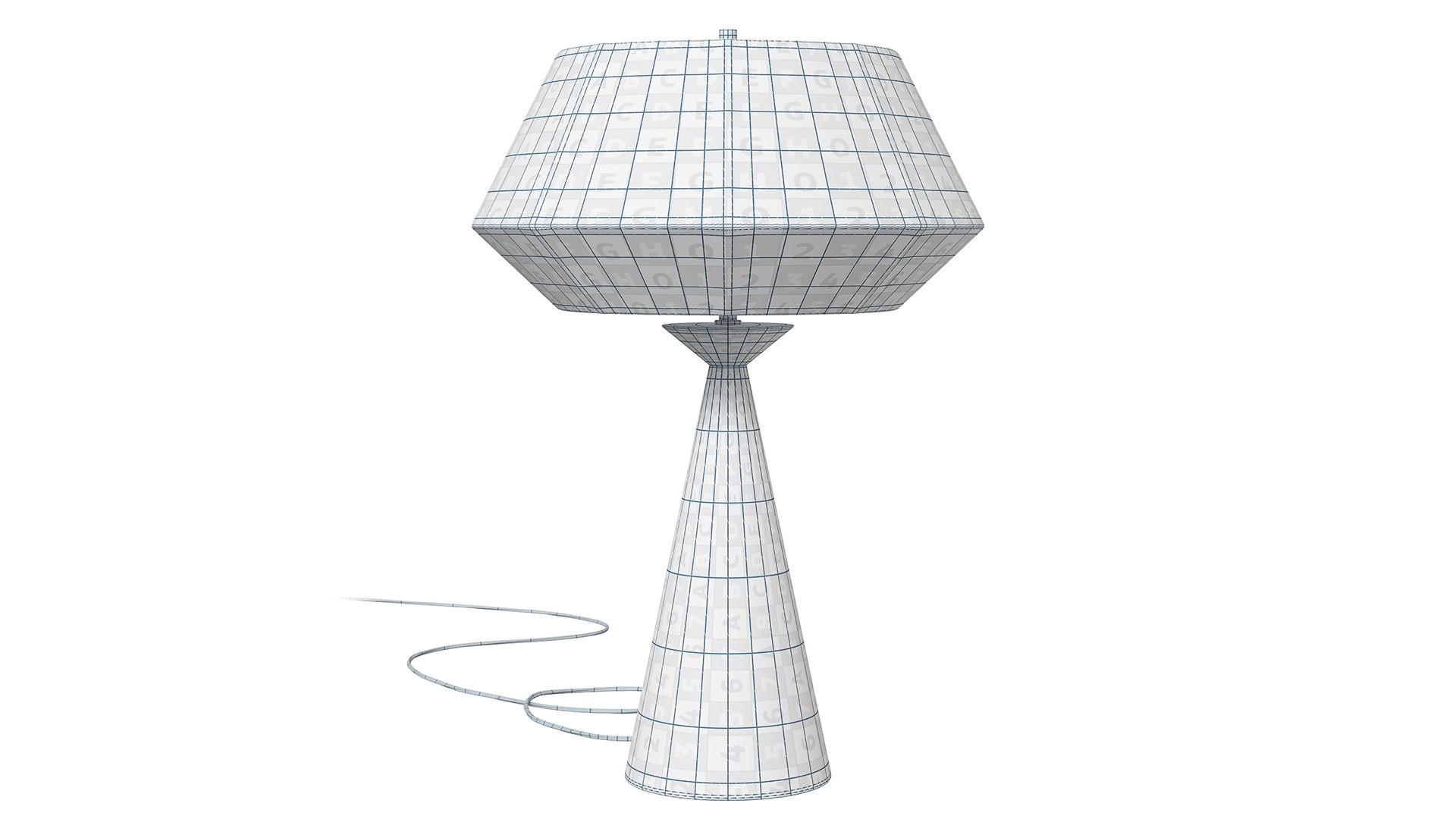 Totora Table Lamp By CB2 Model - TurboSquid 2271162
