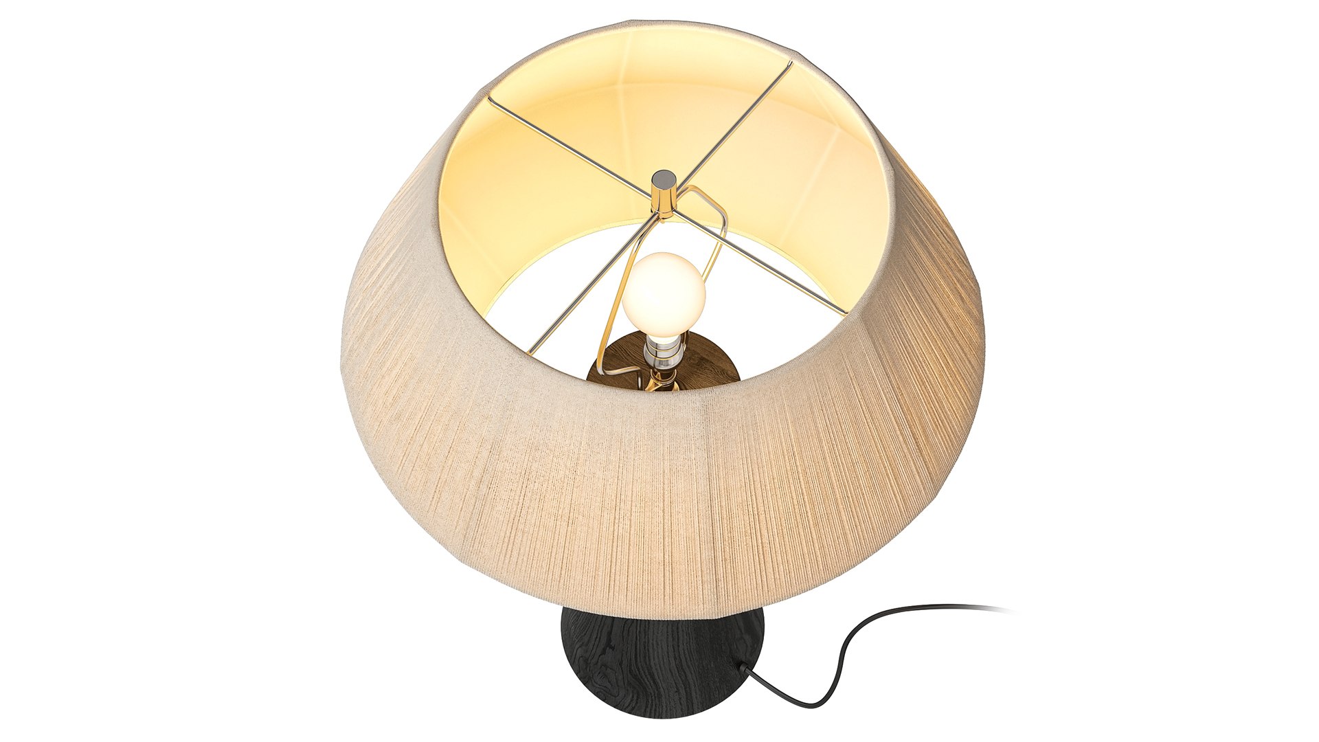 Totora Table Lamp By CB2 Model - TurboSquid 2271162