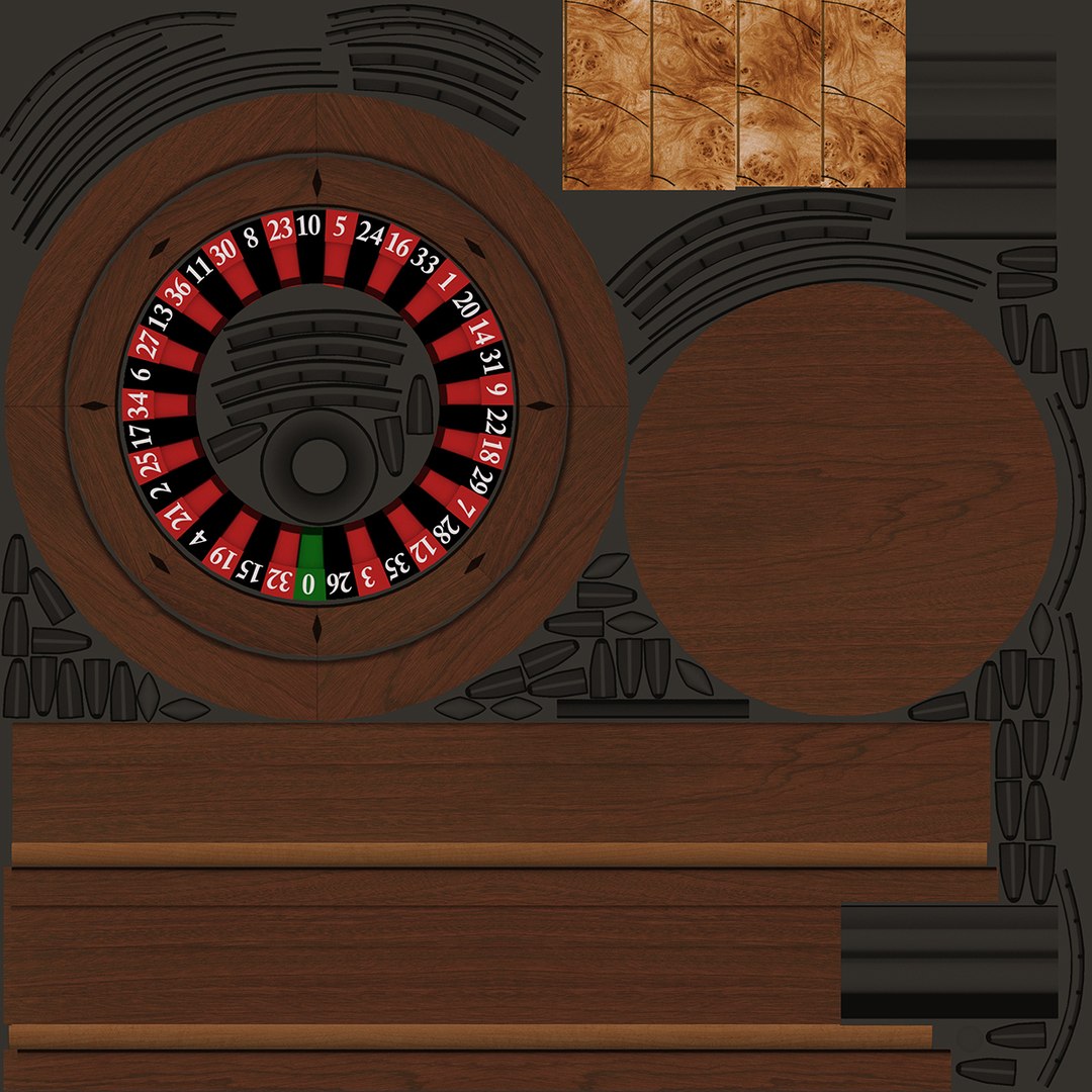 Wheel Roulette 3D - TurboSquid 1443355
